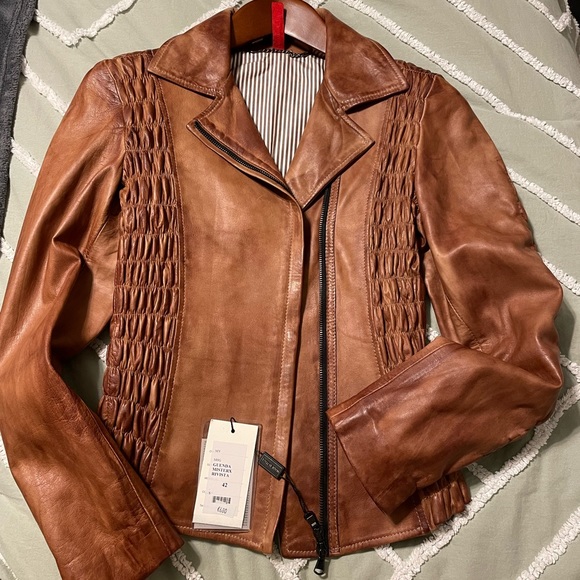 Vera Pelle | Jackets & Coats | Vera Pelle Real Leather Jacket | Poshmark